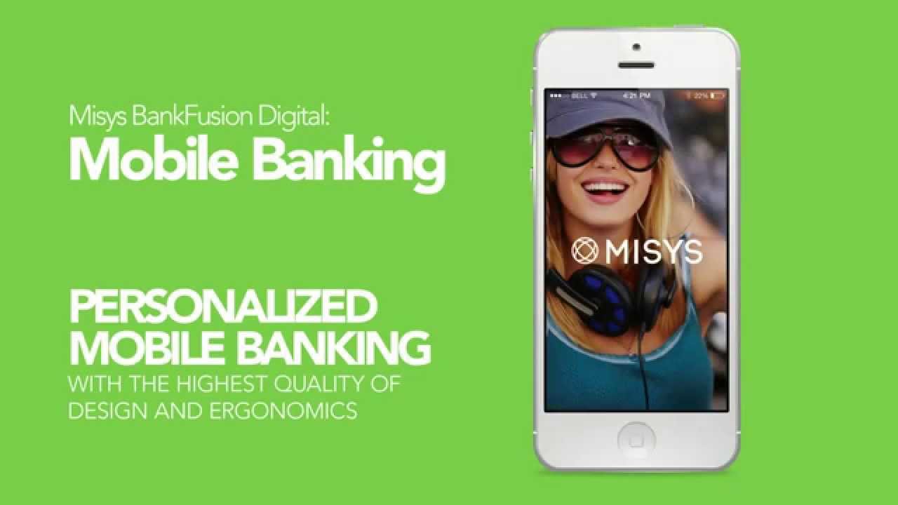 Misys BankFusion Digital: Mobile Banking Concept Demo - YouTube