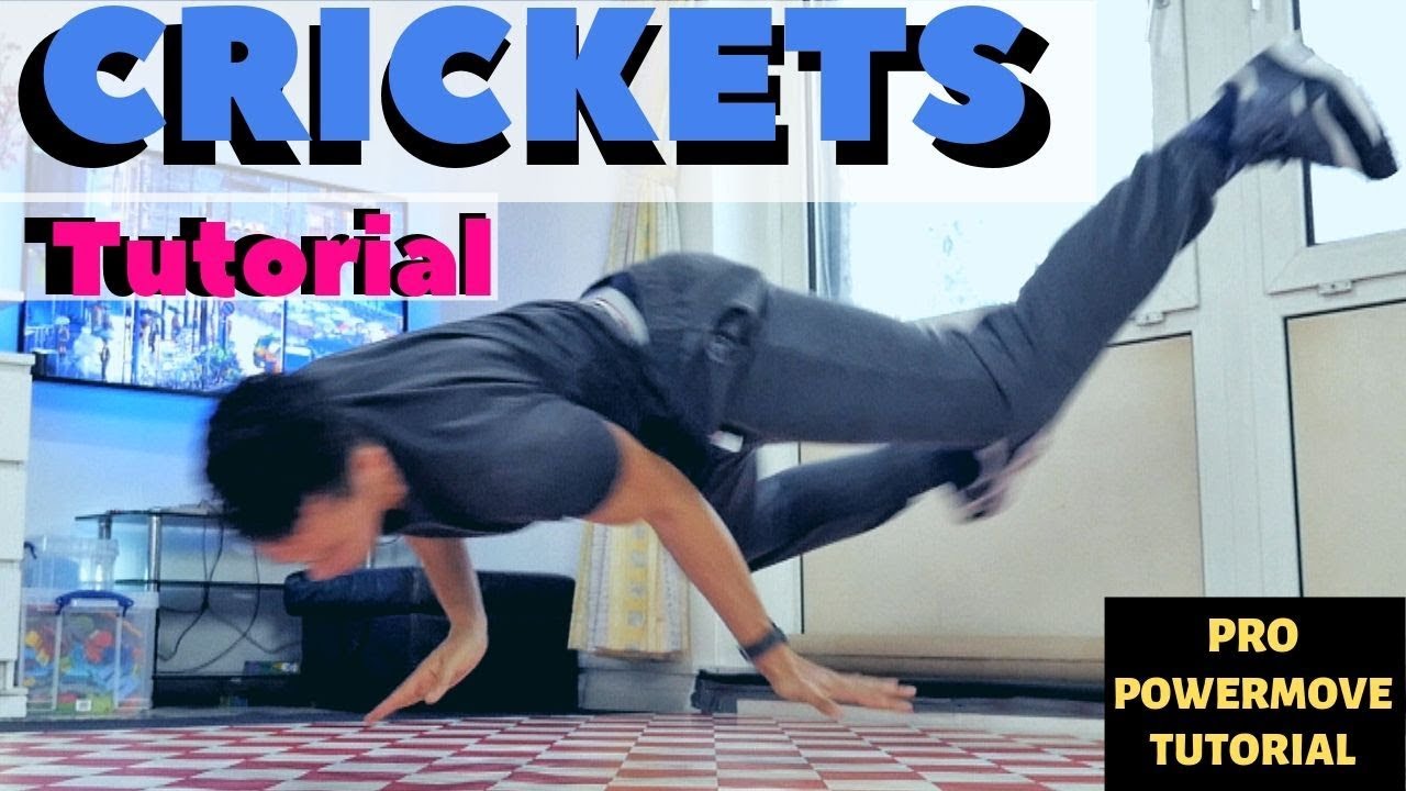 Crickets Tutorial | Powermove tutorial | How to Crickets | Bboy Breaking tutorial - YouTube