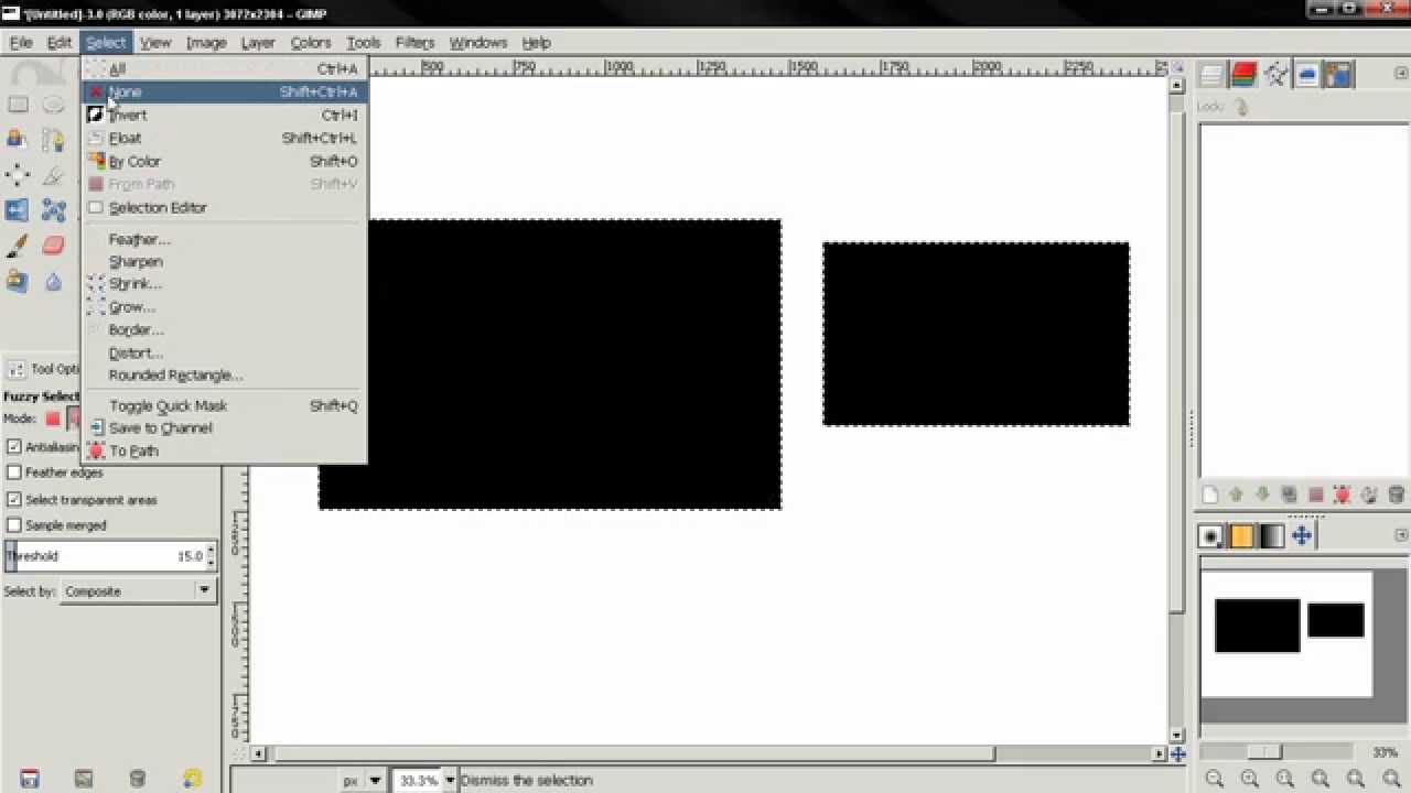 Selection Tools Overview - GIMP 2.8 Beginners' Guide ep23 - YouTube