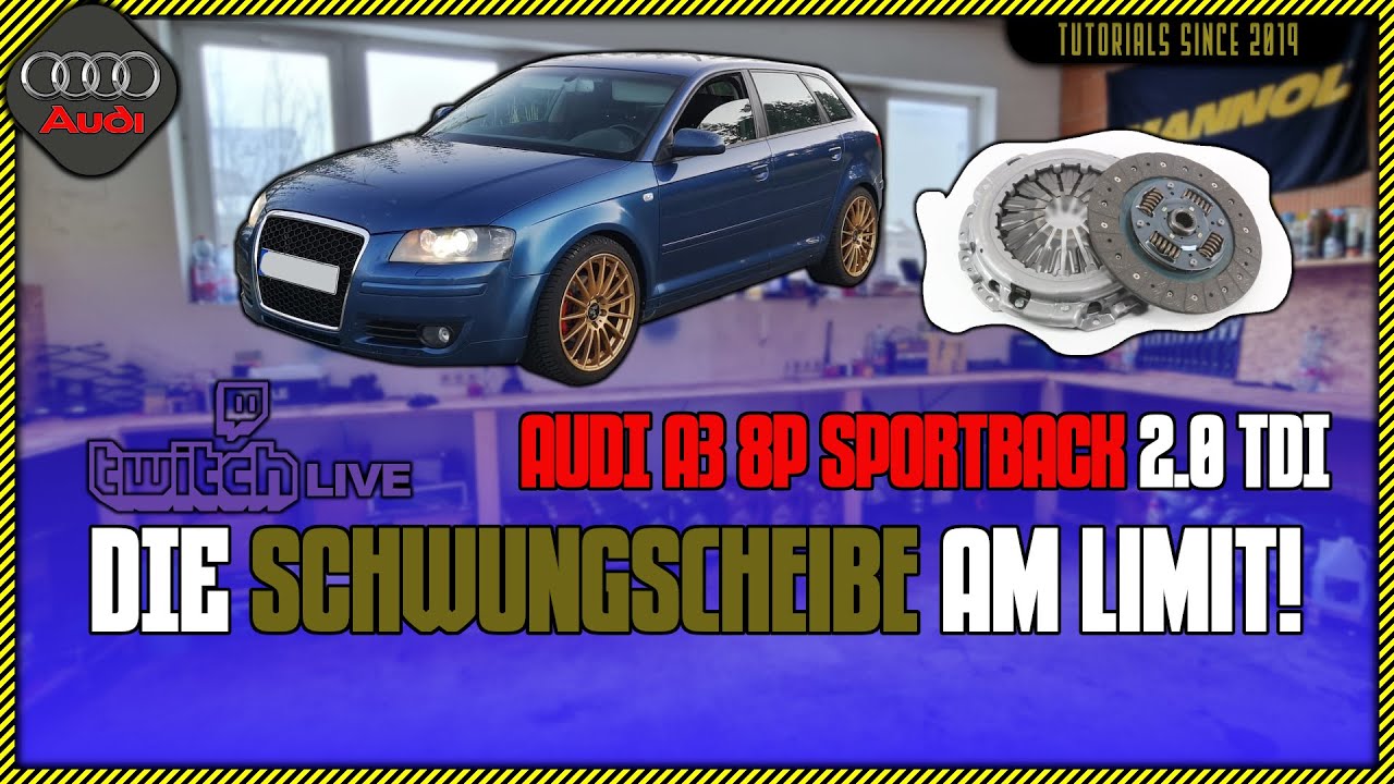 Audi A3 8P Sportback 2.0 TDI - Die Schwungscheibe ist eine Katastrophe ...