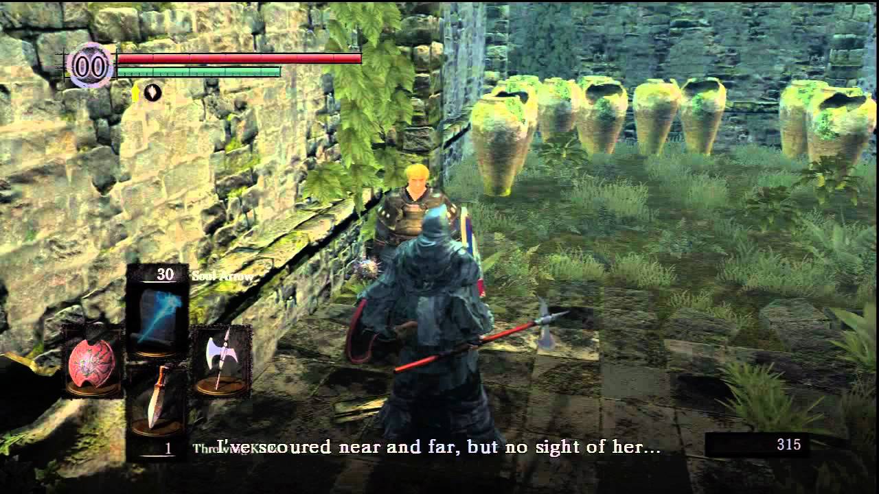 Dark Souls (64) Firelink Shrine: Kingseeker Frampt - YouTube
