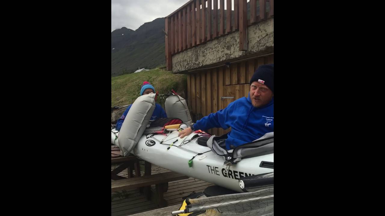 How to survive a storm at sea in a kayak - YouTube