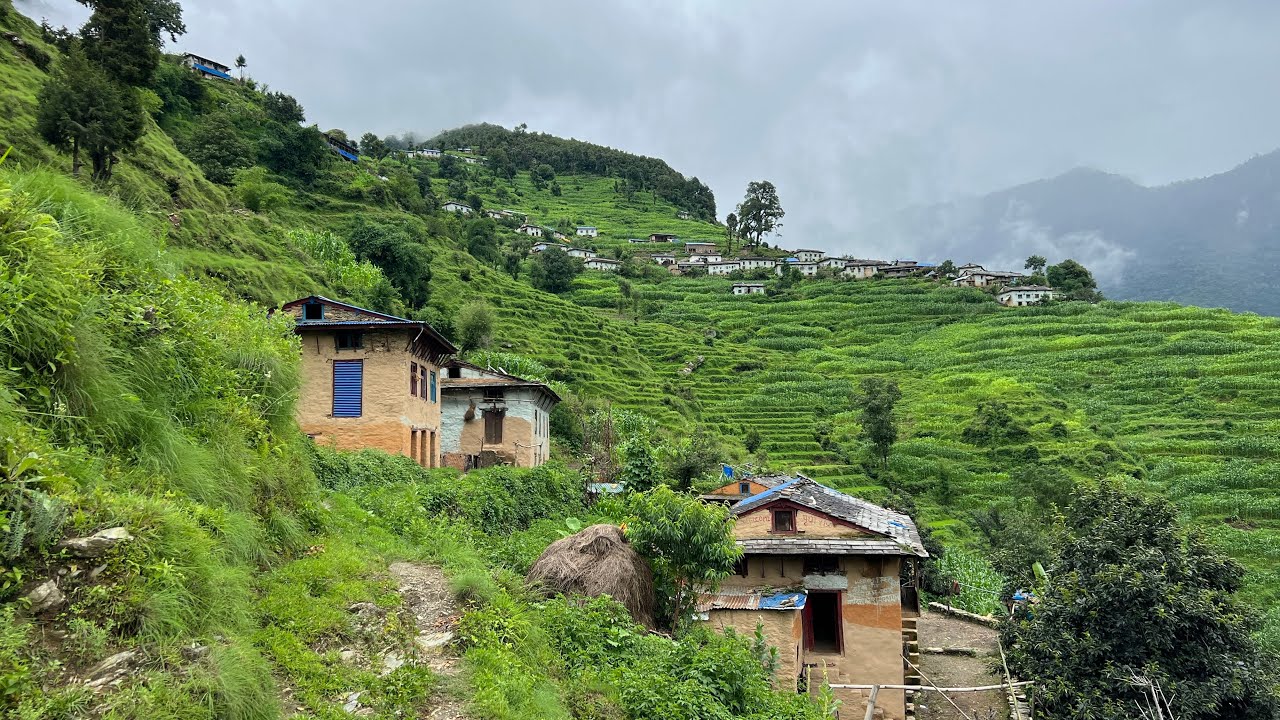 Daily Lifestyle of Nepali Mountain Village || Rural Life in Midwestern ...