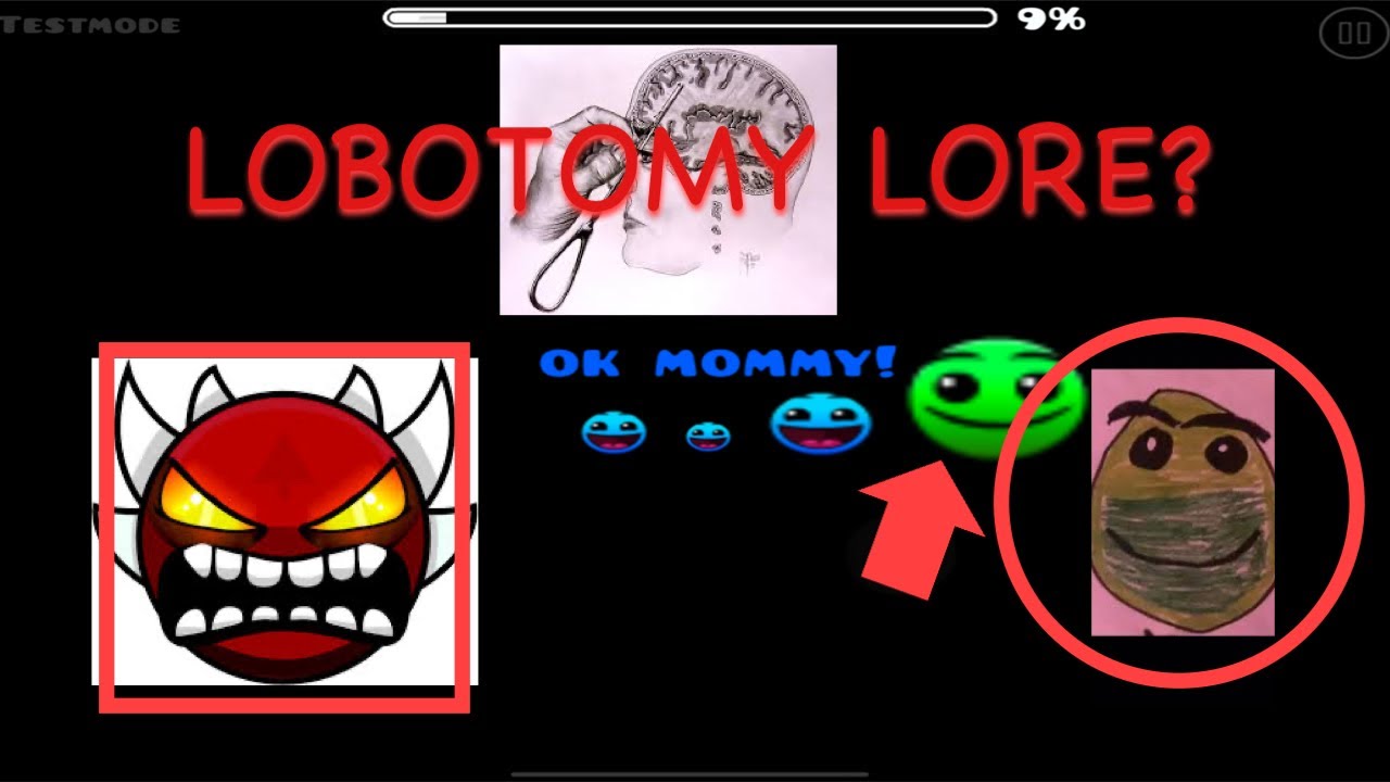 GEOMETRICAL LOBOTOMY - Geometry Dash 2.2 - By Me - YouTube