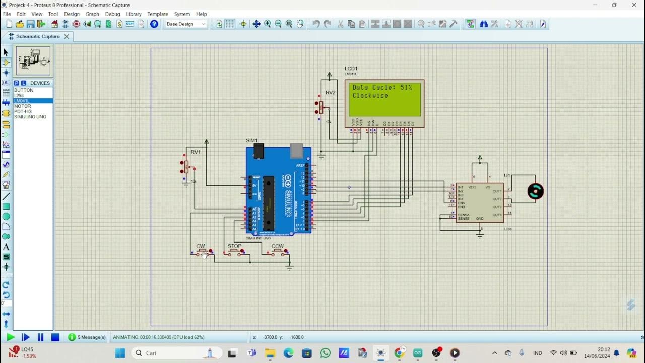 Motor Control Using Microcontroller - YouTube