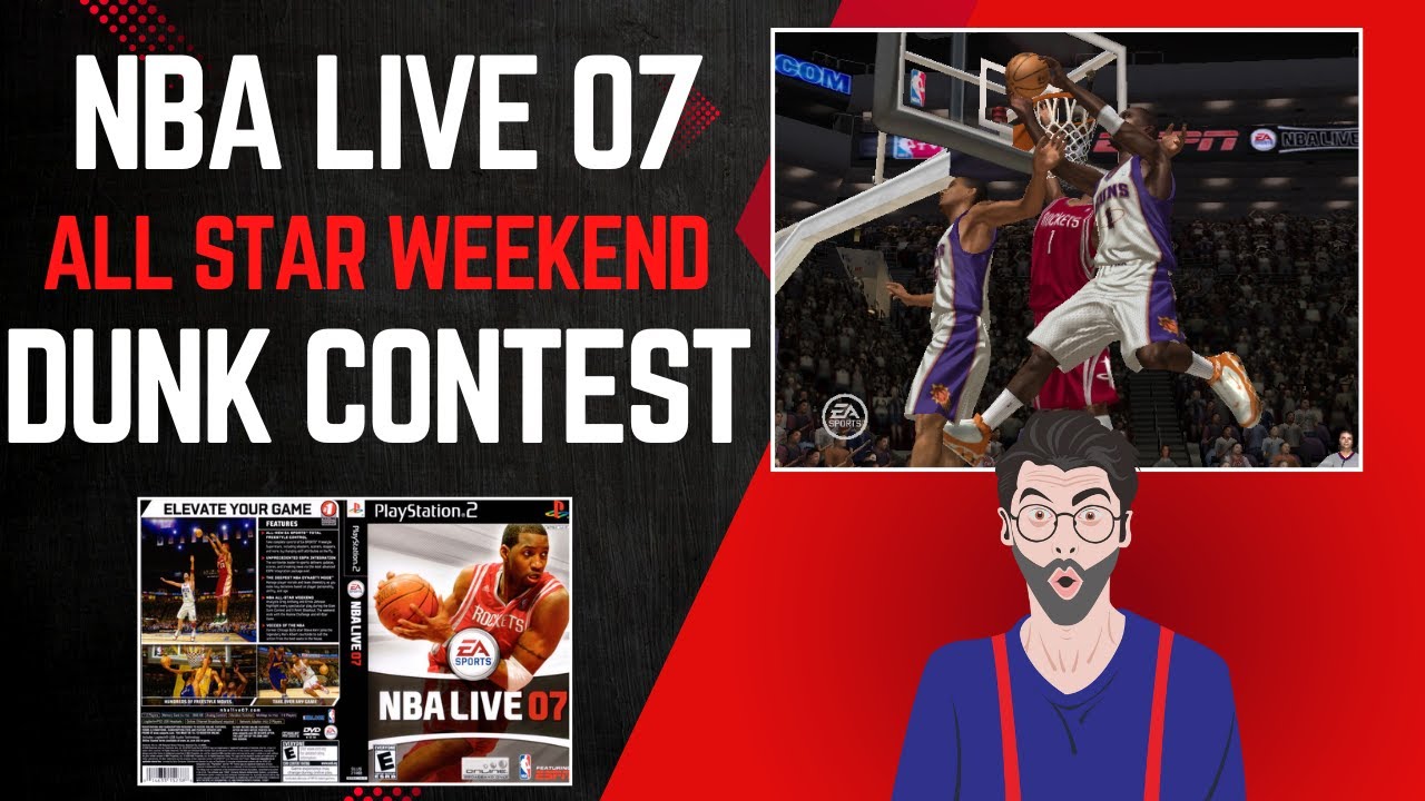 NBA LIVE 07 [PS2] | " Dunk Contest & 3pt " | Full GAMEPLAY - YouTube