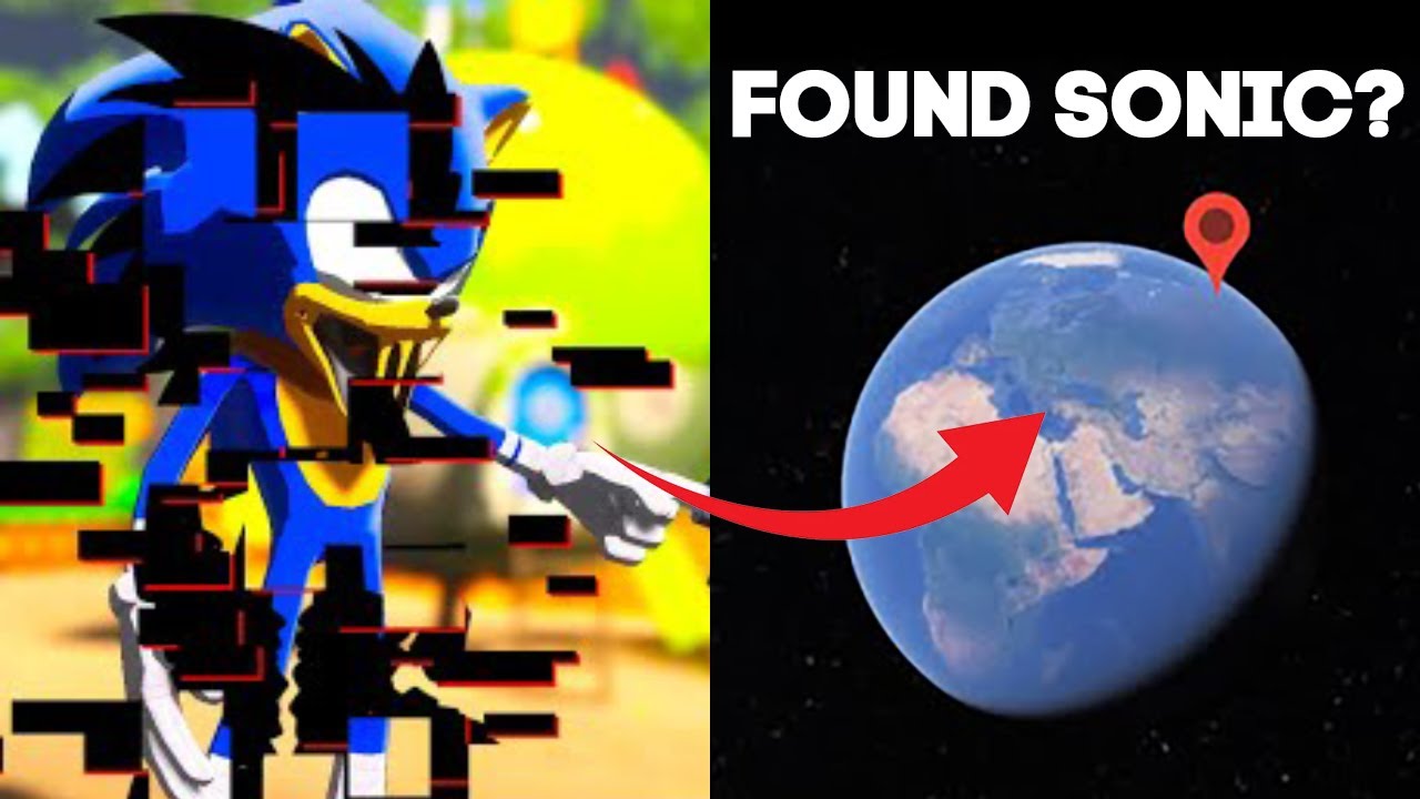Corrupted Sonic Boom Friday Night Funkin on Google Earth ! - YouTube