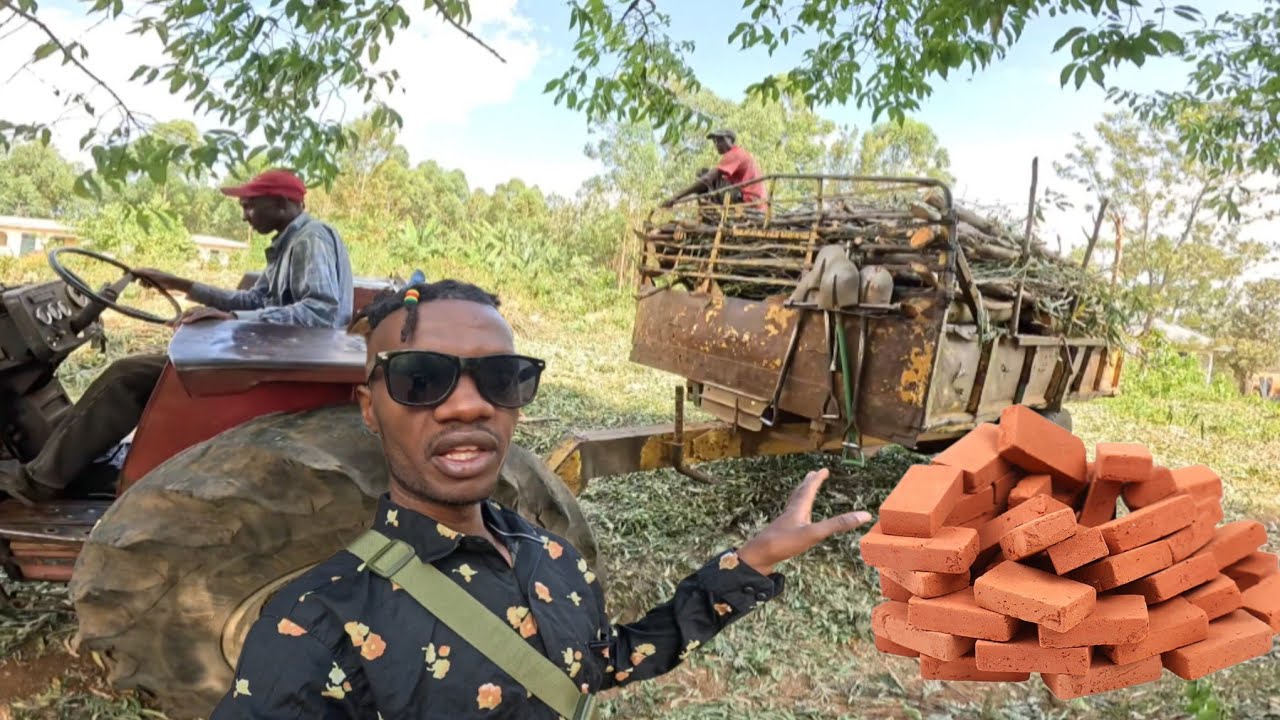 FINALLY🔥🔥!!transporting trees for burning 🔥 bricks - YouTube