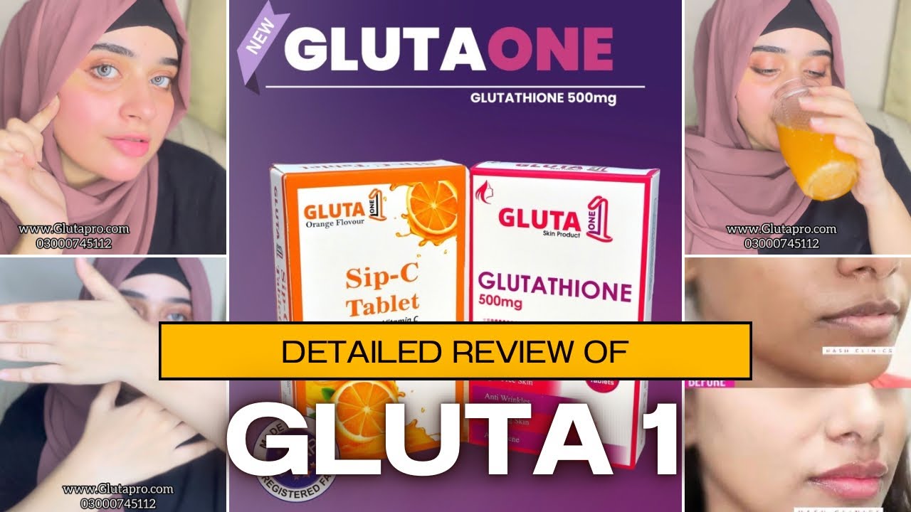 Gluta 1 Review: Best Glutathione & Vitamin C Supplements + Skin ...