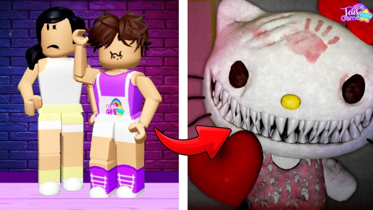 💜 A HELLO KITTY TÁ DIFERENTE...😰🌸 (hello kitty horror) - YouTube