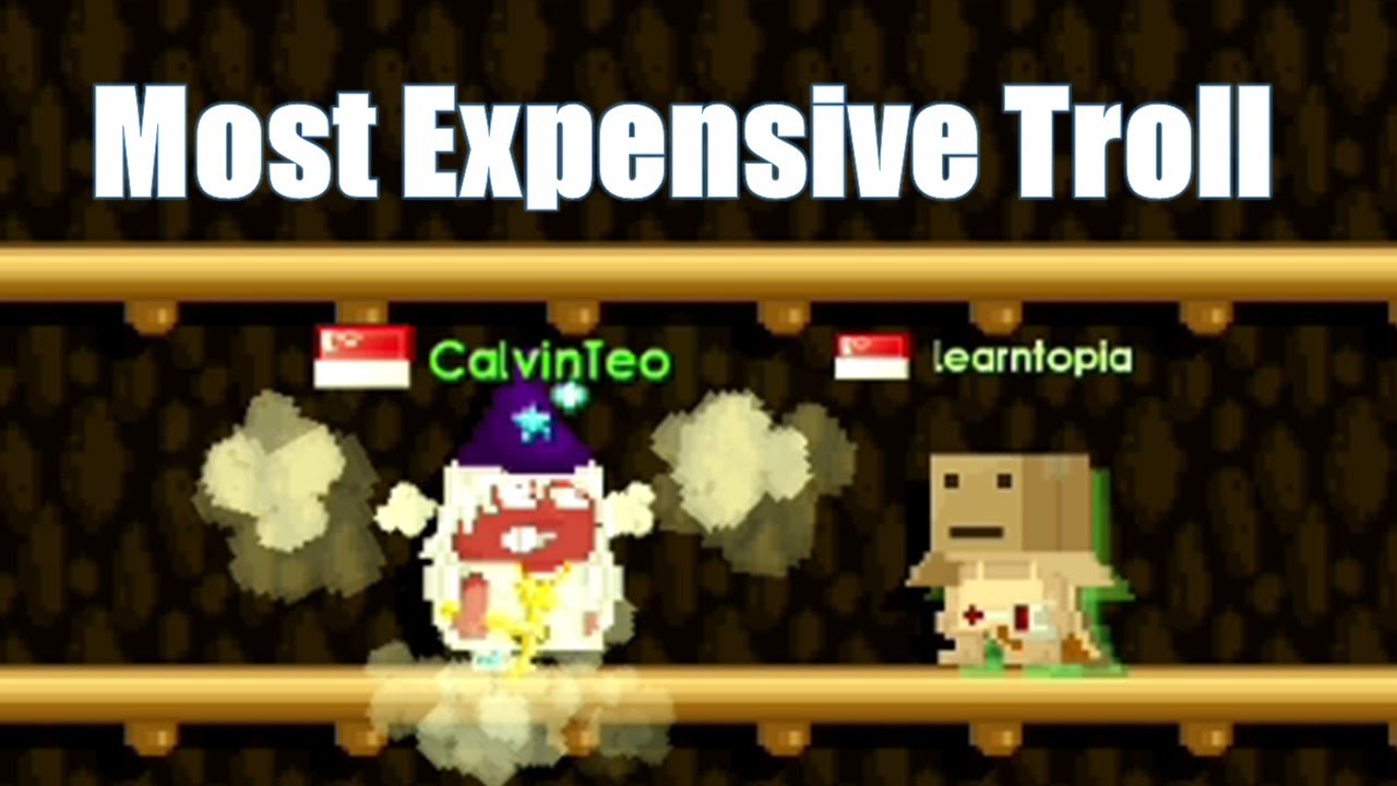 Growtopia #132 - Most Expensive Troll - YouTube