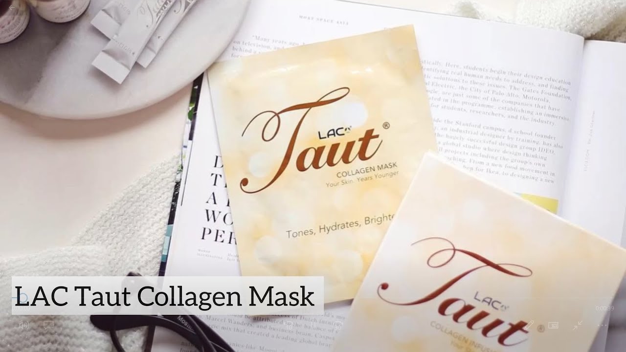 Instant Skin Renewal- LAC Taut Collagen Mask - YouTube