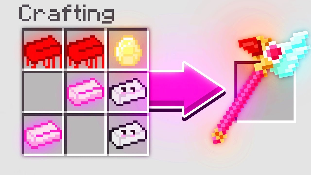 HOW TO CRAFT SUPER SECRET SHAMAN'S STAFF IN MINECRAFT 1.14 CRAFRING ...