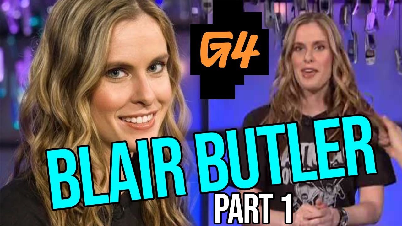 Classic G4 Hosts: Blair Butler (Compilation #1) - YouTube