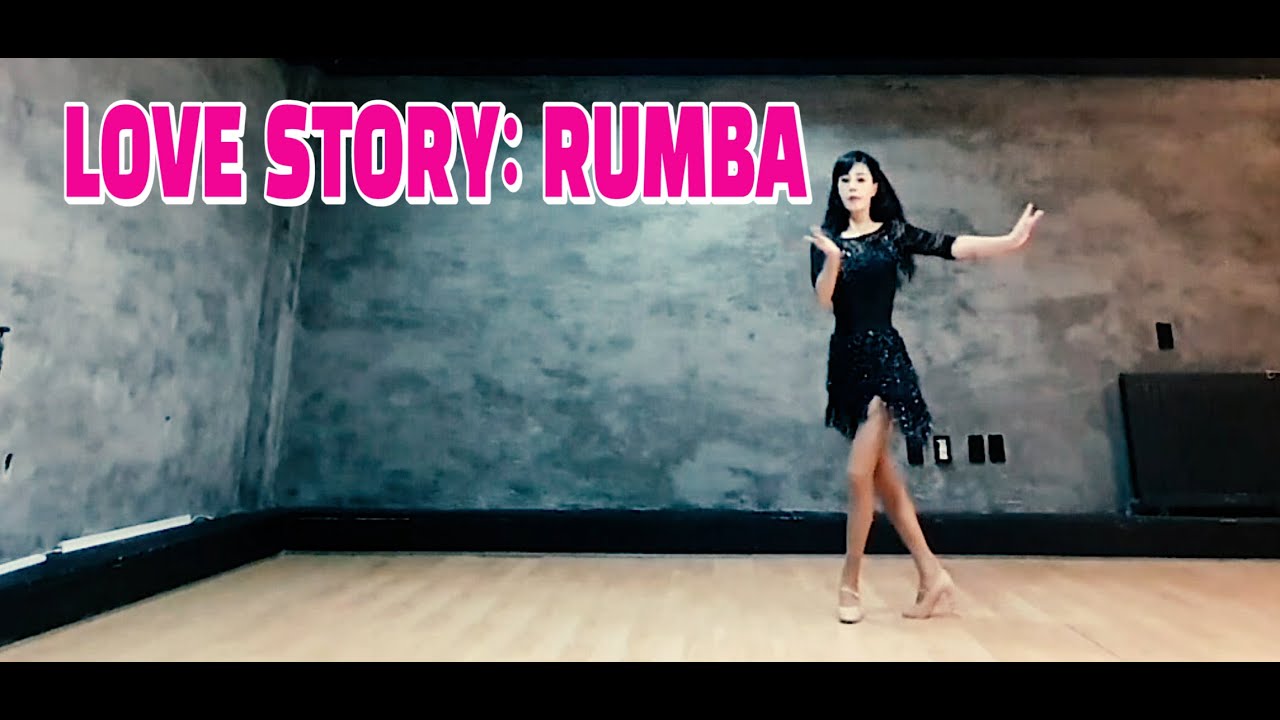 LOVE STORY: RUMBA, hee yon kim , (kira ) coco line dance 코코 라인댄스 - YouTube