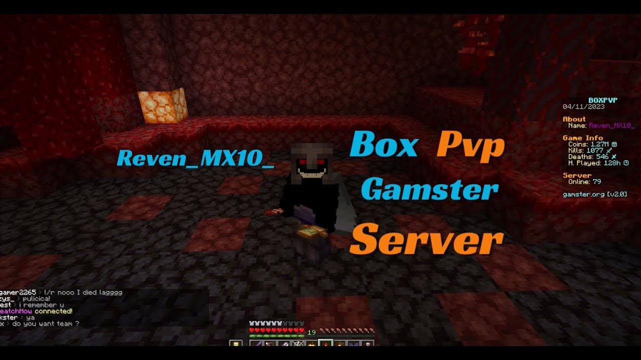Box Pvp (Gamster Server) Minecraft - YouTube