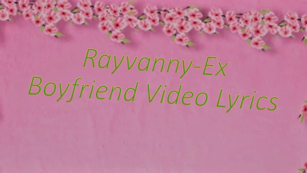 Rayvanny Ex Boyfriend Video Lyric - YouTube