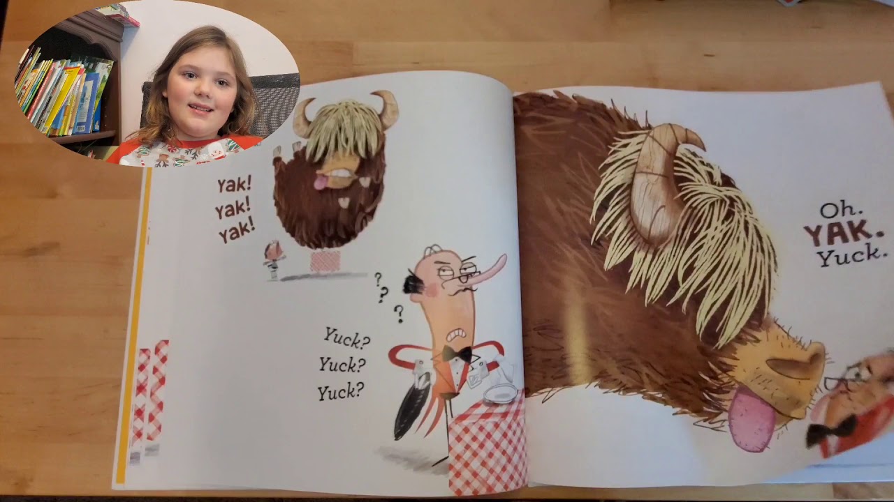 Ziva Reads w/ Guest star Paisley "There's a Giraffe in My Soup" - YouTube