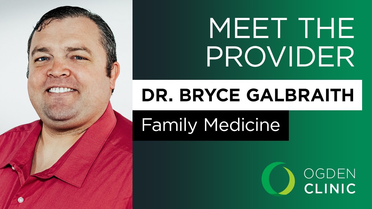 Meet Dr. Bryce Galbraith, Family Medicine Doctor in West Point - YouTube