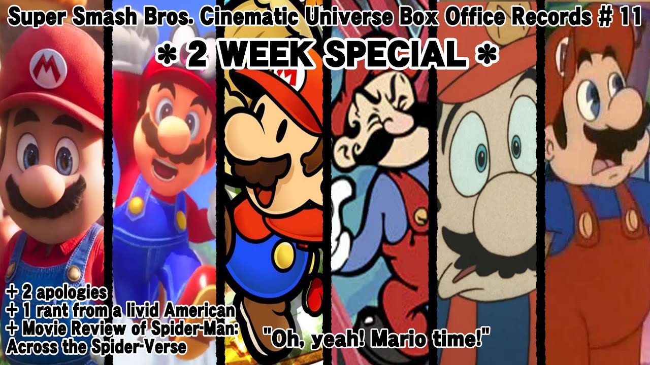 SSBCU Box Office Records Episode 11 - "Oh, yeah! Mario time!" (Angry ...