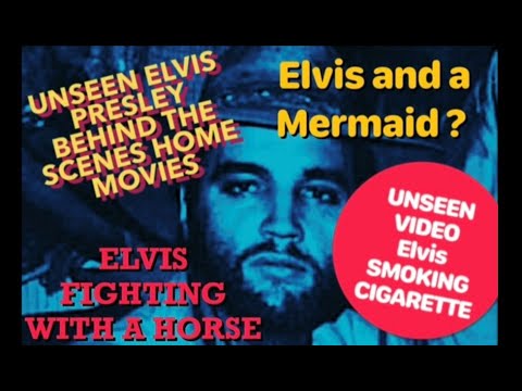 Elvis Presley video smoking a cigarette BEHIND the SCENES 1960’s movie ...