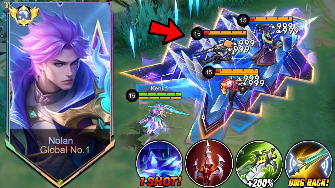 20KILLS!! NOLAN PERFECT AGGRESSIVE BUILD & EMBLEM IN SOLO RANK GAME ...