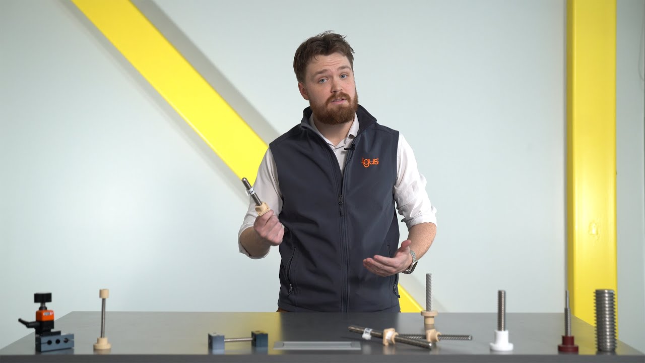 Lead Screw Back drive | The igus® Classroom - YouTube