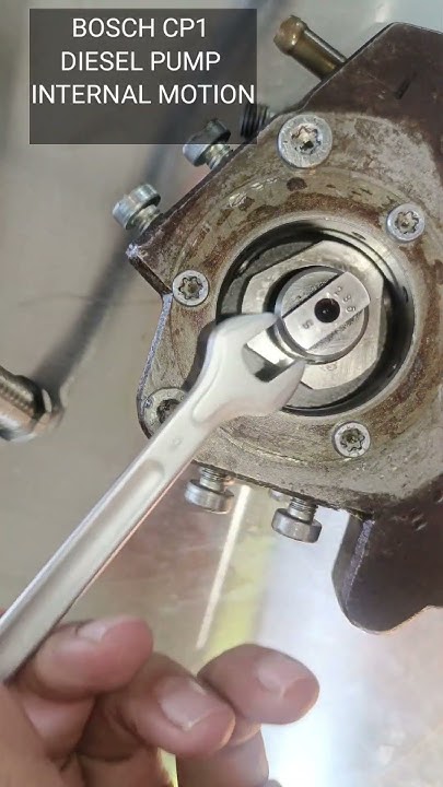 BOSCH CP1 PUMP INTERNAL MOTION - YouTube