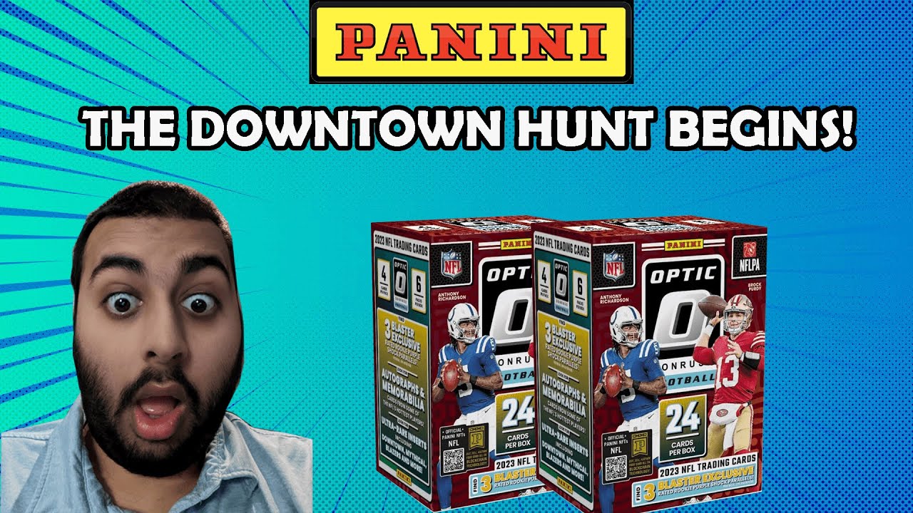 MASSIVE Downtown Card Hunt in Optic NFL Blasters! - YouTube