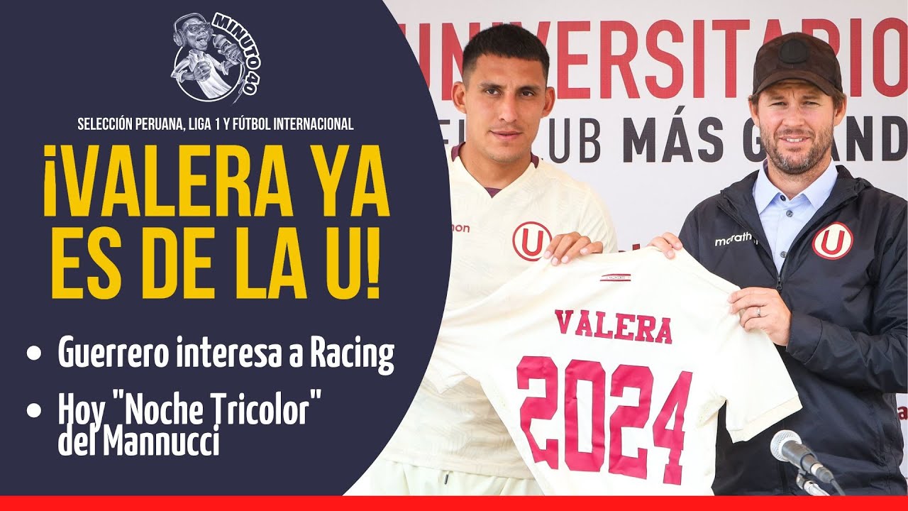 🔴 MINUTO 40 - VALERA YA ES JUGADOR DE LA U (308) - YouTube