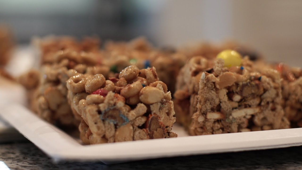 How to Make Sweet and Salty Cereal Bars - YouTube