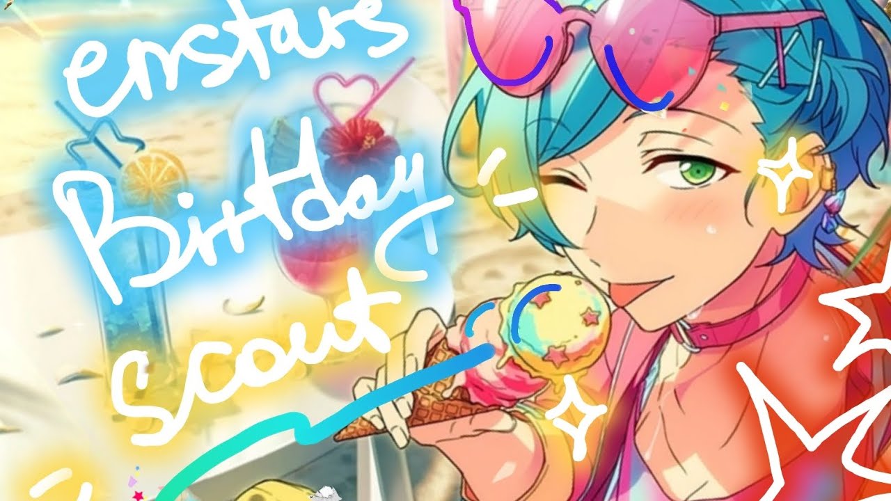 enstars birthday scout!! | where's my fishy.... - YouTube