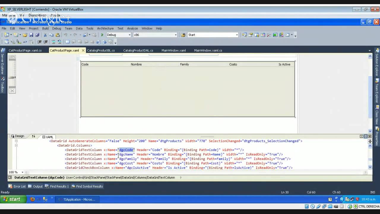Manejo de DataGrid en WPF. - YouTube