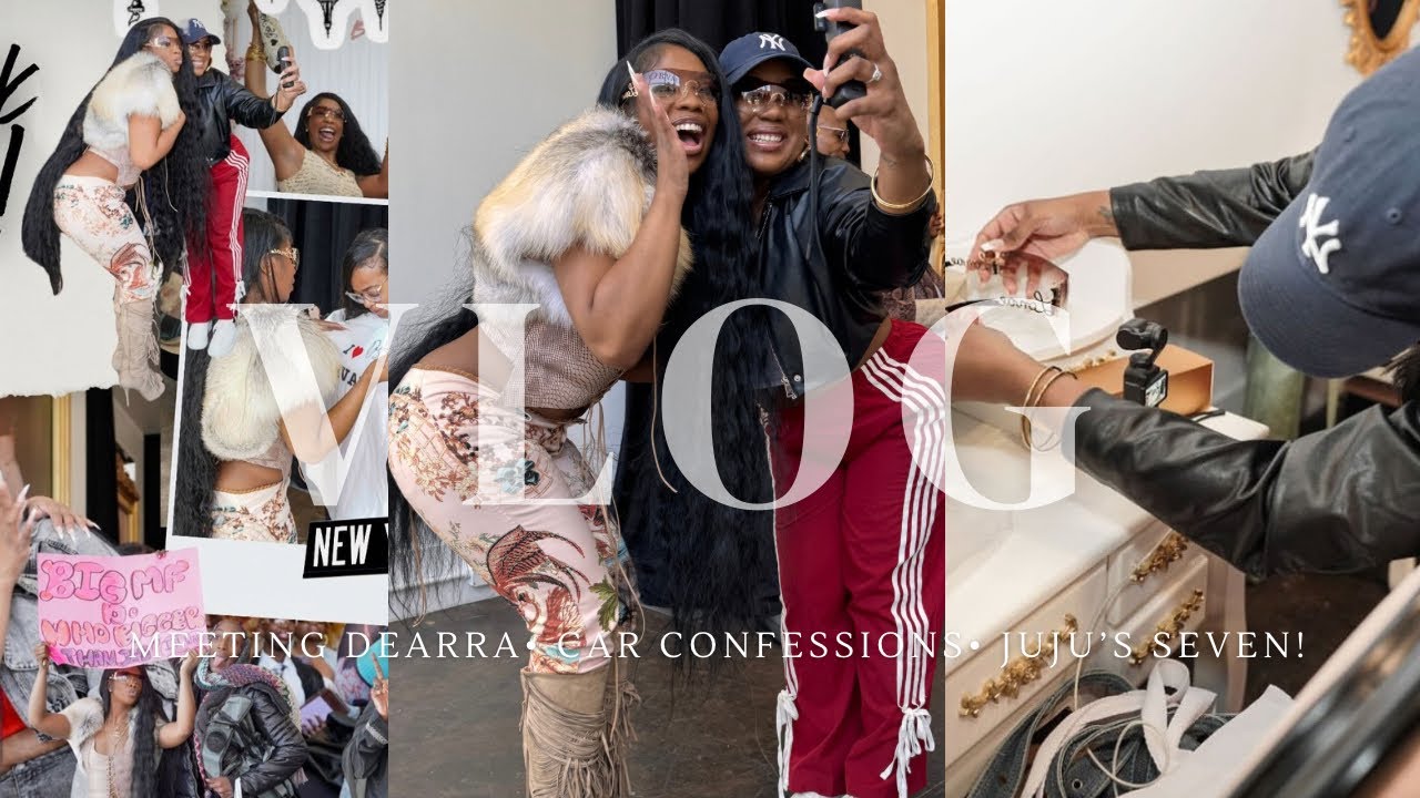 VLOG| I Finally Met Dearra at the Lorvae NYC Pop-Up | Car Confessions ...