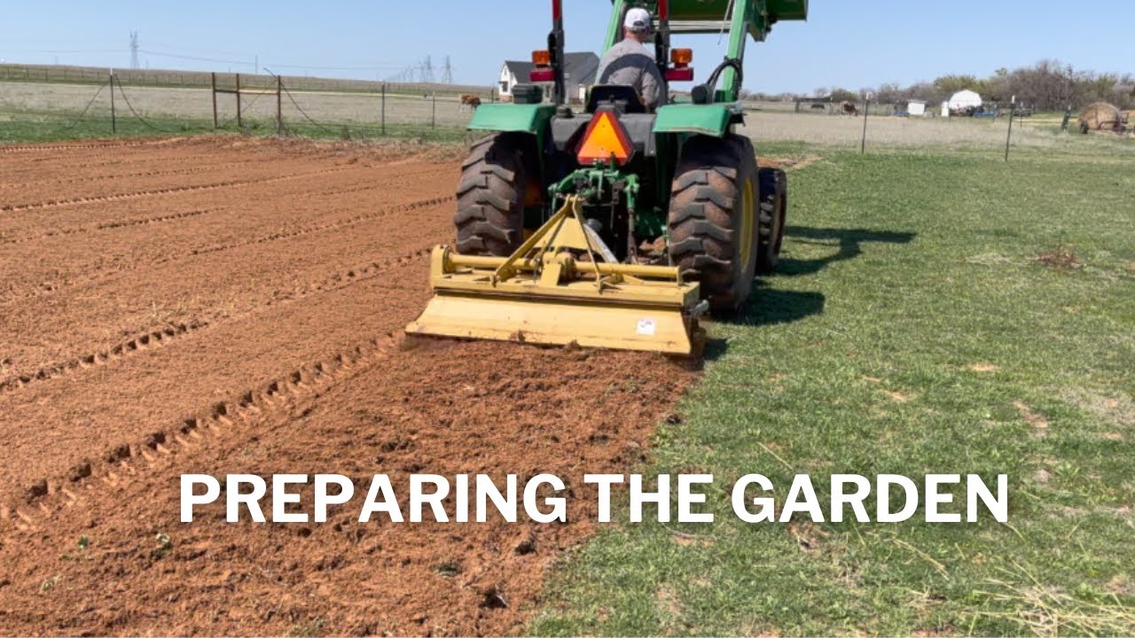 Spring Garden Prep: Tilling the Soil - YouTube