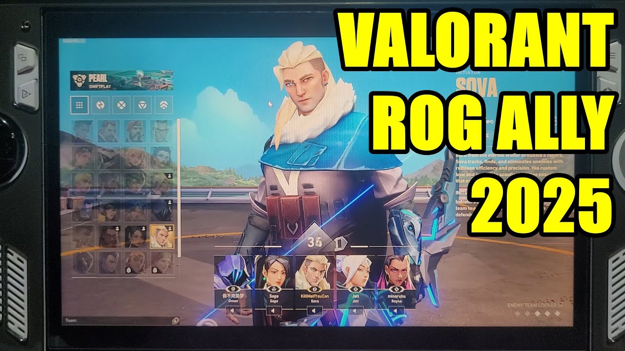 ทดสอบเกม VALORANT บน ROG ALLY | 2025 - YouTube