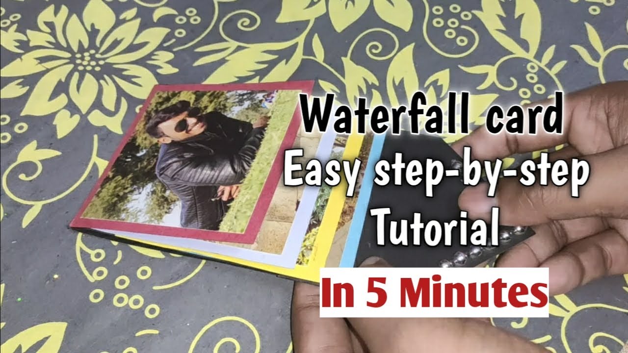 Waterfall card Tutorial In 5 Minutes - YouTube