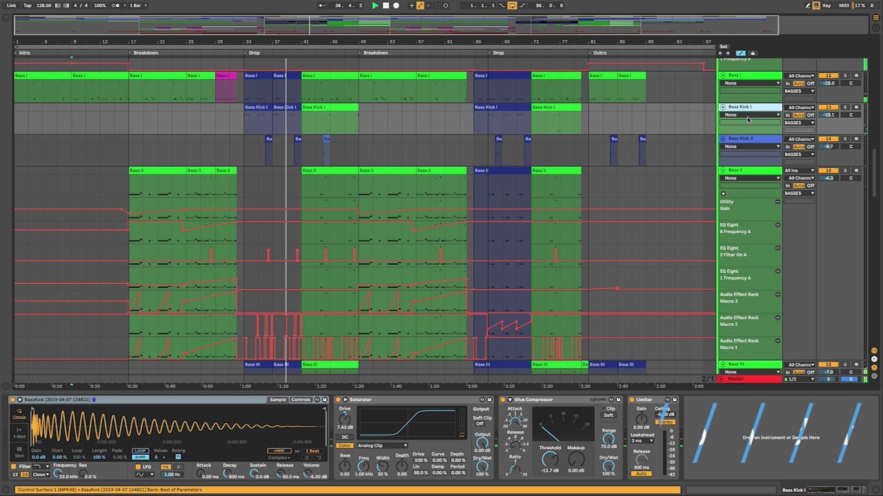 Bass House Ableton Template "Pressure" - YouTube