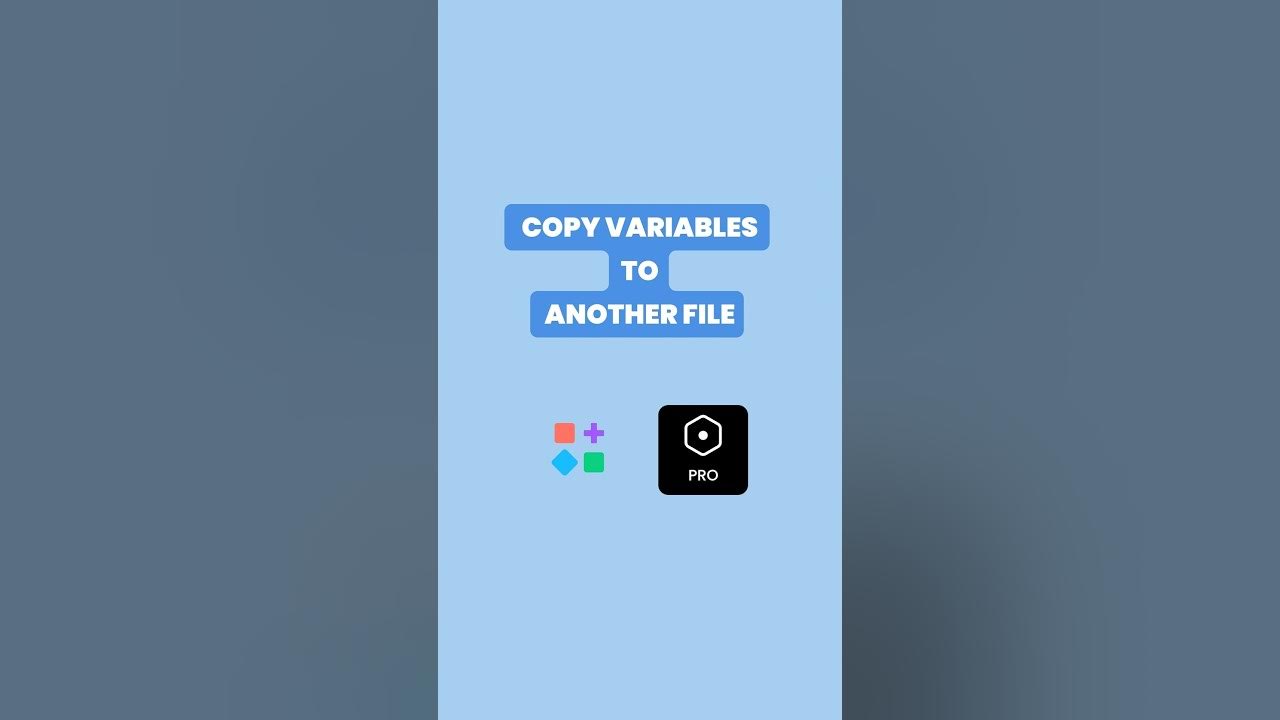 Copy your variable easily. #figma #plugin #variables - YouTube