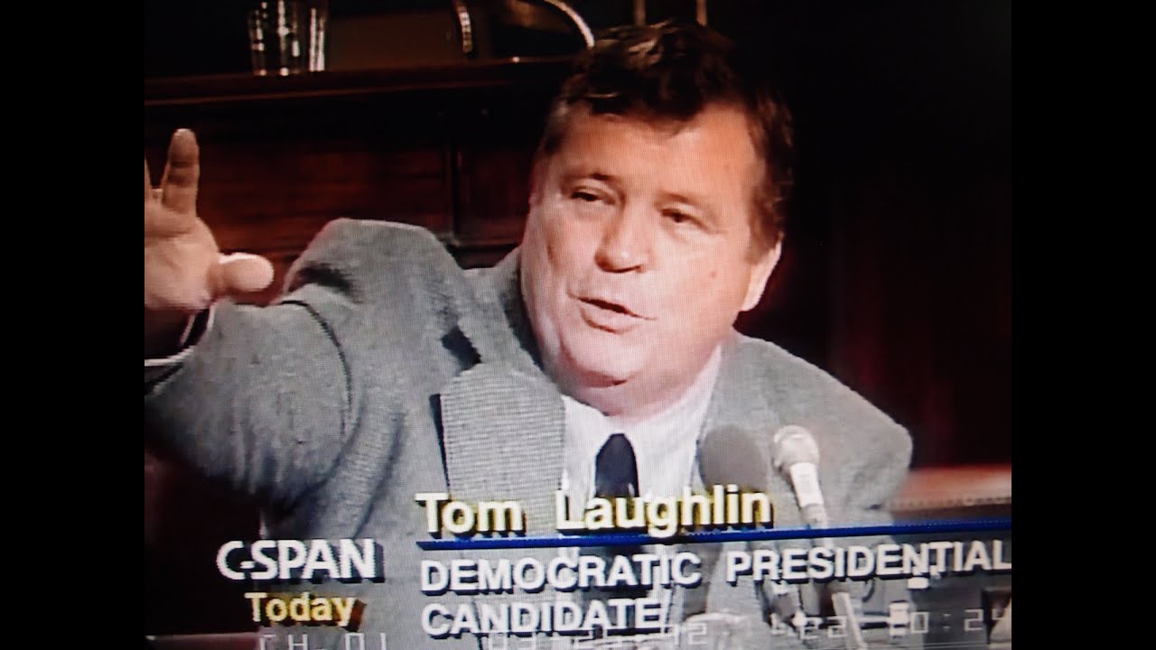 TOM LAUGHLIN Billy Jack Speaks about running for President 03 - YouTube