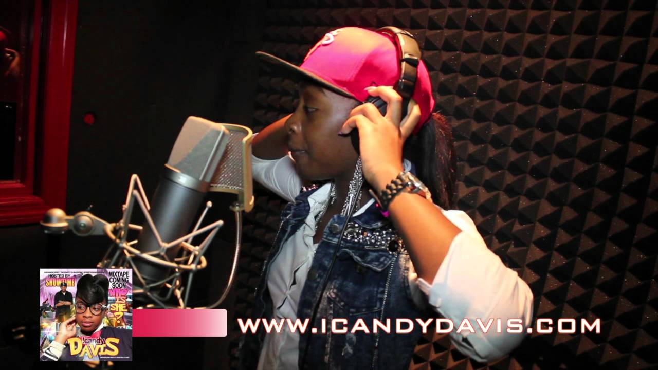 iCandy Davis in Studio: Who is She Mixtape Coming Soon - YouTube