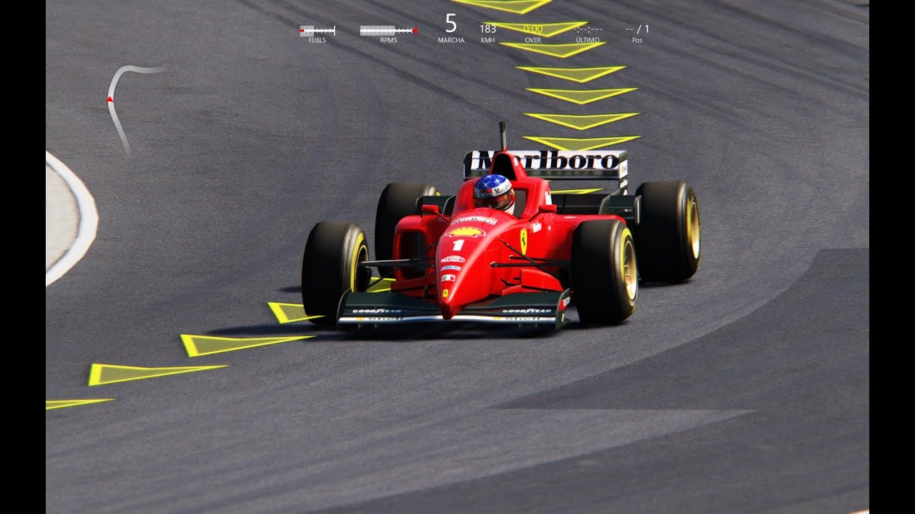 Michael Schumacher - Imola 1996 - Pole Position - YouTube