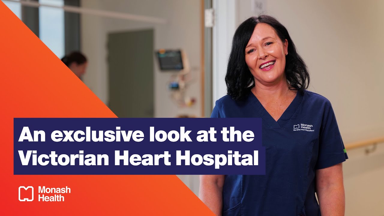An exclusive look at the brand-new Victorian Heart Hospital - YouTube