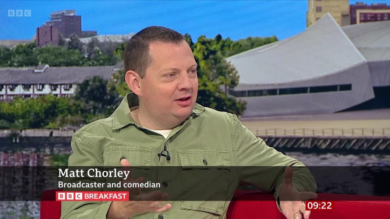 Matt Chorley (Broadcaster, Comedian) On BBC Breakfast [28.08.2024] - YouTube