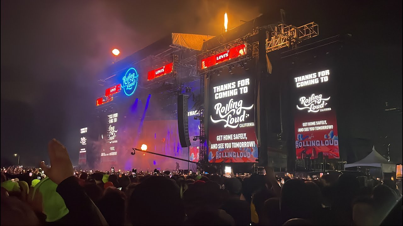 TRAVIS SCOTT ROLLING LOUD CALI 2023 - YouTube