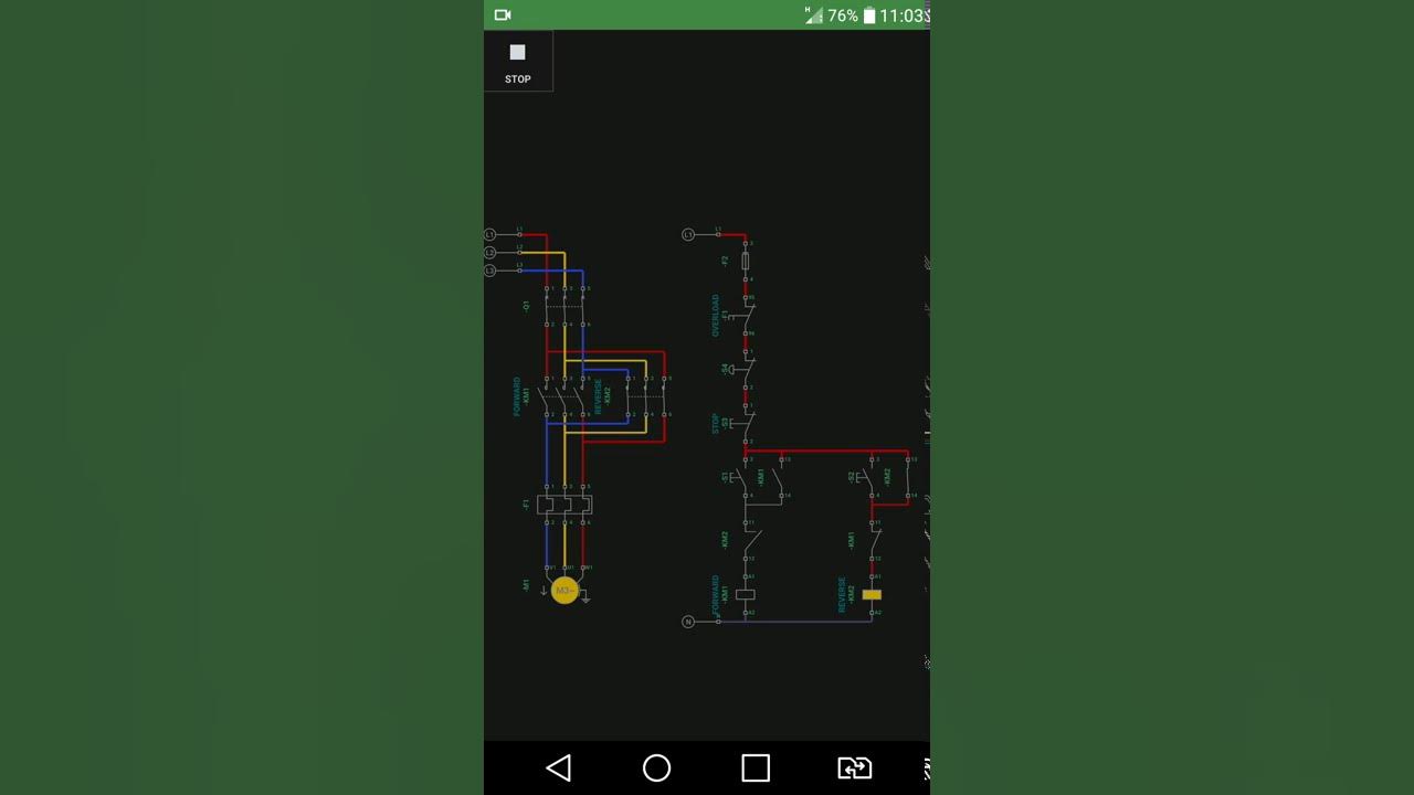 Simurelay Version 2.0 Electrical schematic simulator for Android - YouTube