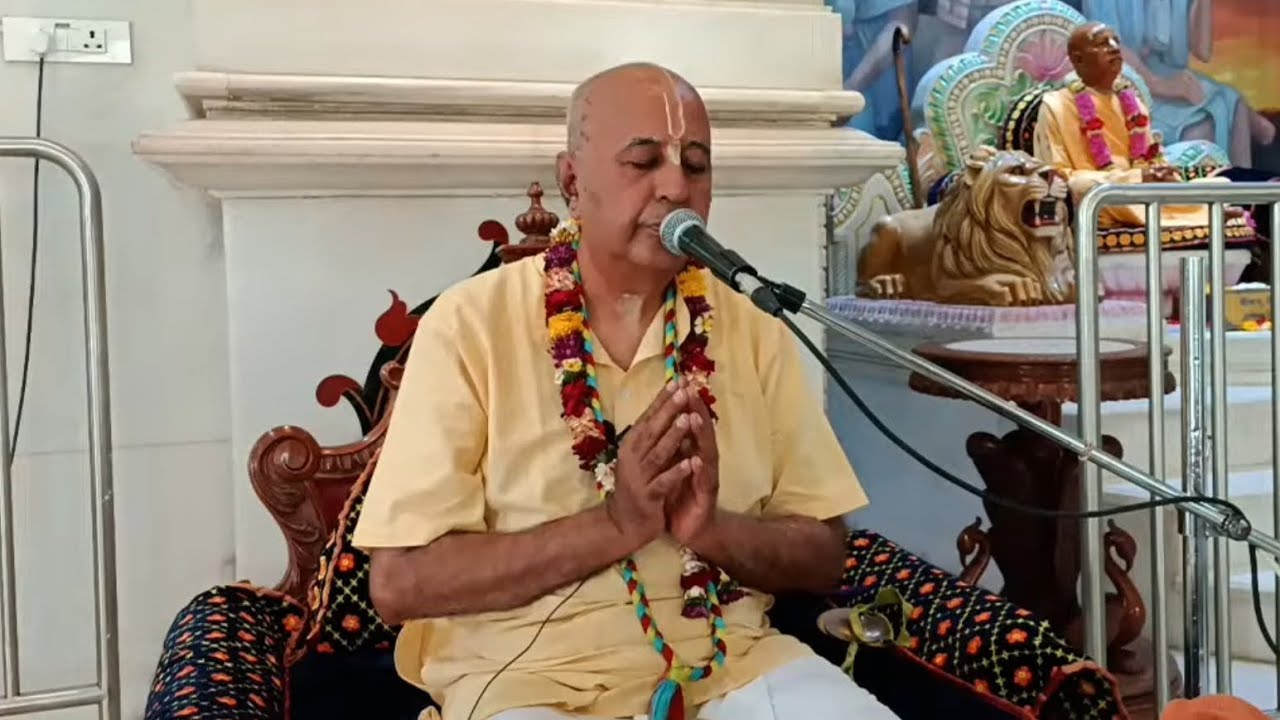 Evening Gita Class By Hg Nandakishor Prabhu Youtube