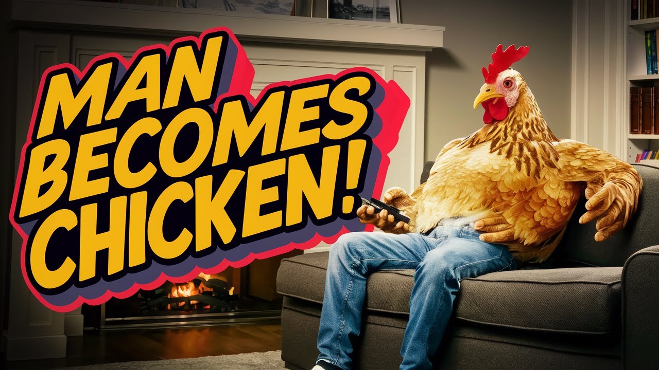 Man Instantly Becomes Chicken Taking The Chicken Challenge! - YouTube