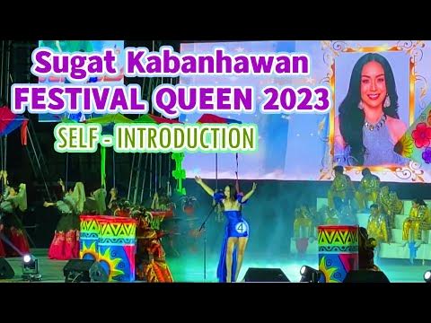 Sugat Kabanhawan Festival Queen 2023 INTRODUCTION @ Coronation Night Minglanilla Cebu Easter ...