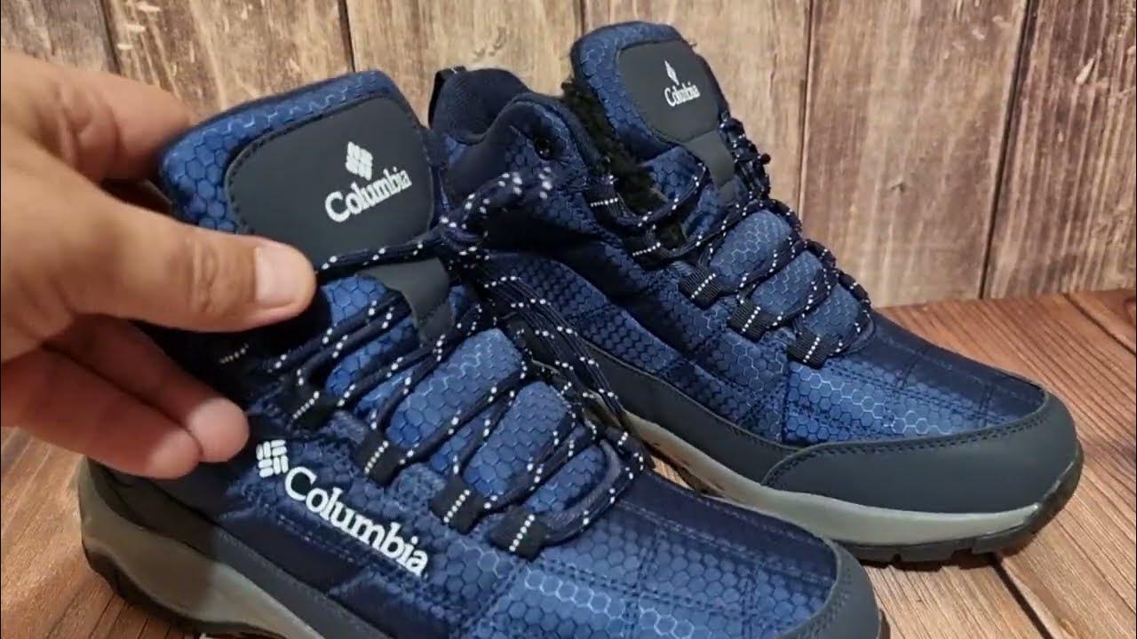 зимние ботинки Columbia синие - YouTube